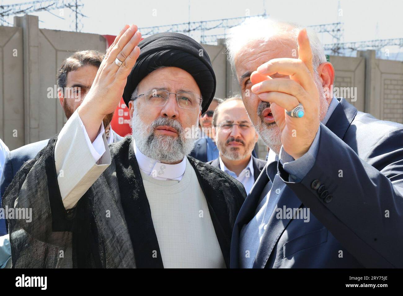 Isfahan, Iran. 29th Sep, 2023. Iranian President EBRAHIM RAISI visits ...