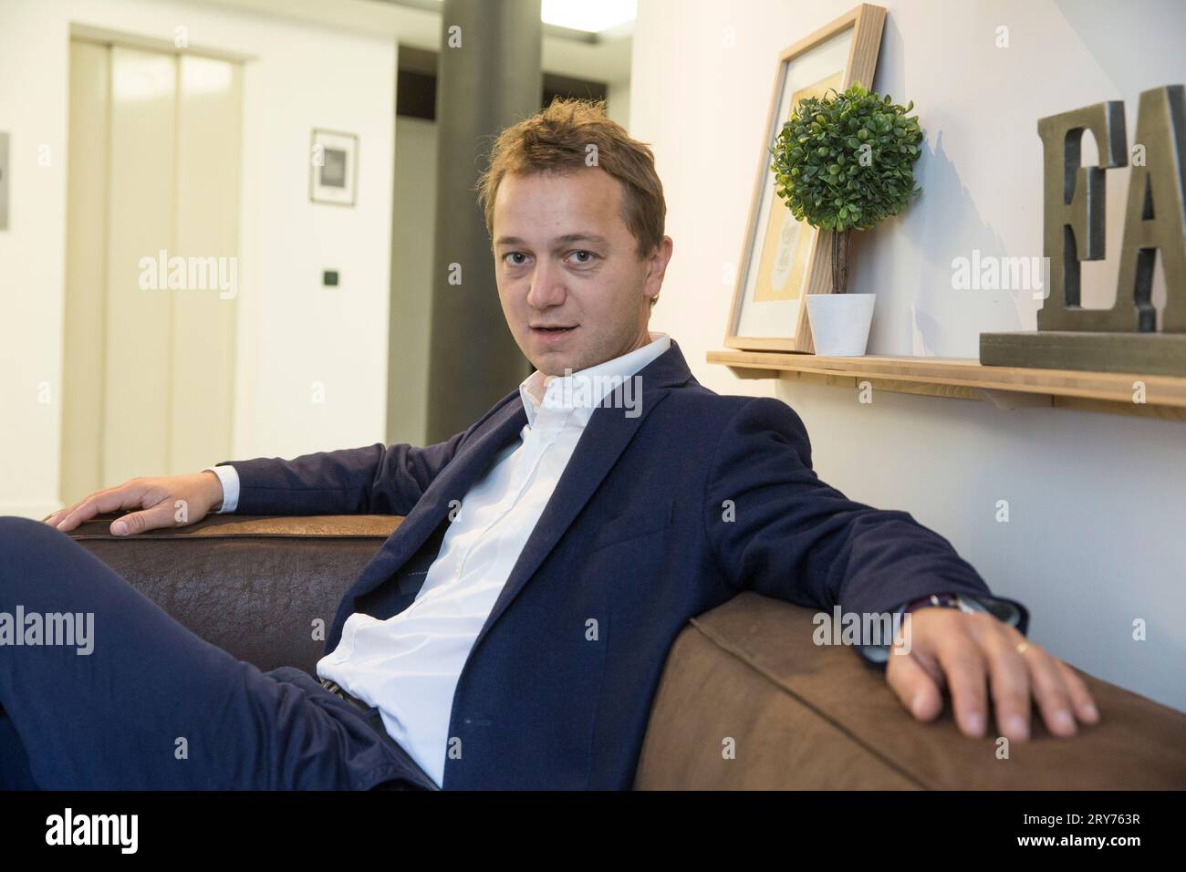 MAEL DE CALAN FRENCH POLITICIAN Stock Photo - Alamy
