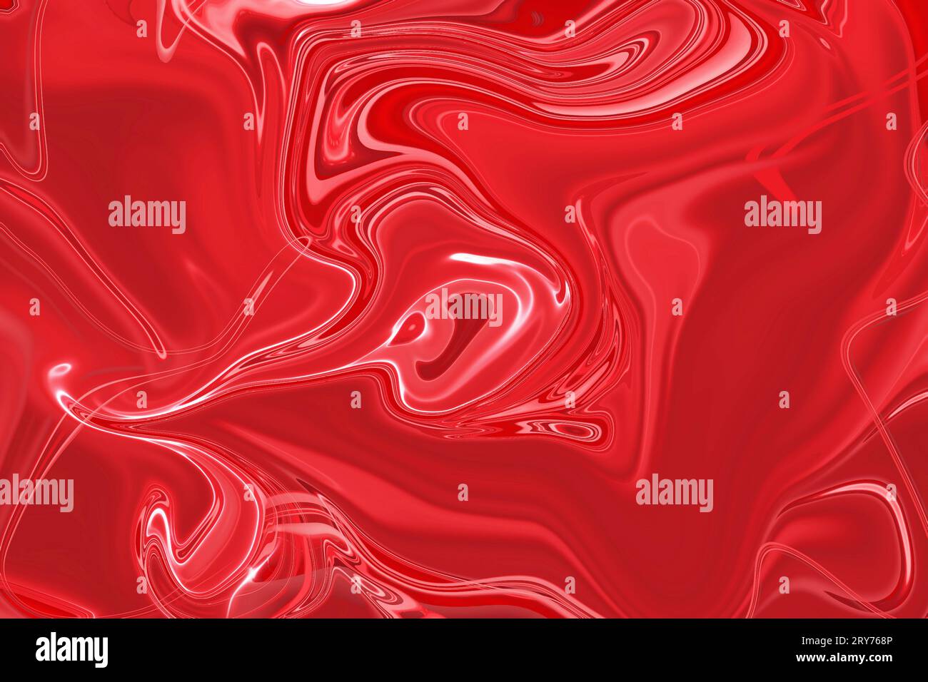 vibrant red marble swirl abstract liquid texture background or stock ...