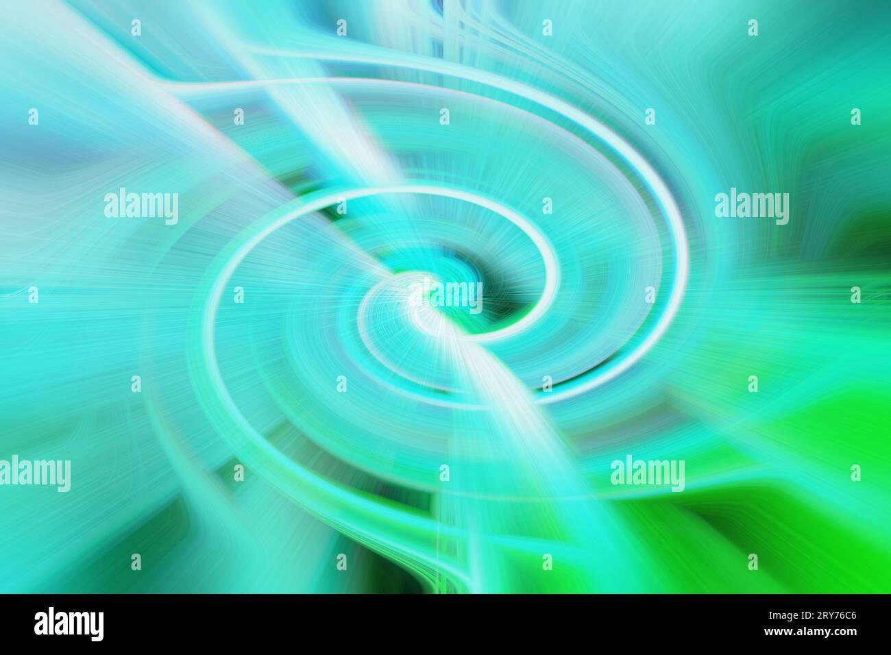 where design meets motion green blue magic round whirl on abstract ...