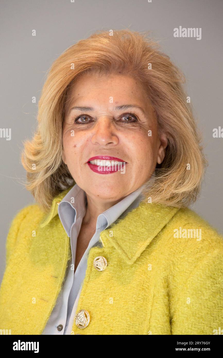 MOUSHIRA KHATTAB EGYPTIAN POLITICIAN Stock Photo - Alamy
