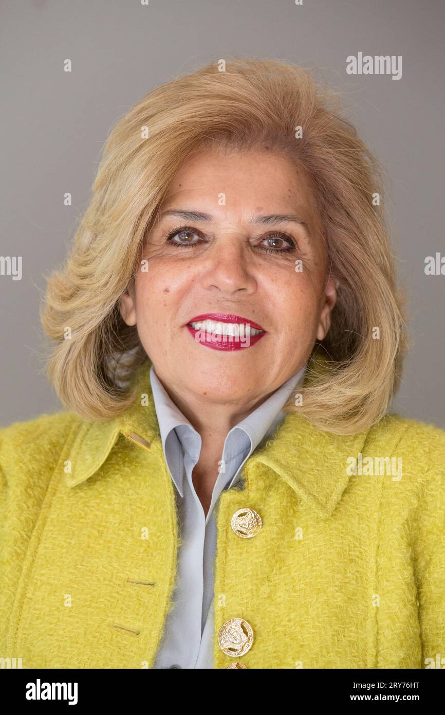 MOUSHIRA KHATTAB EGYPTIAN POLITICIAN Stock Photo - Alamy