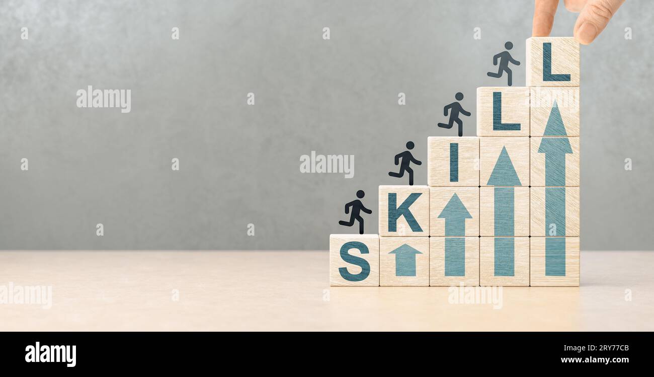 Increasing skills for personal growth, business and career. Upskilling ...