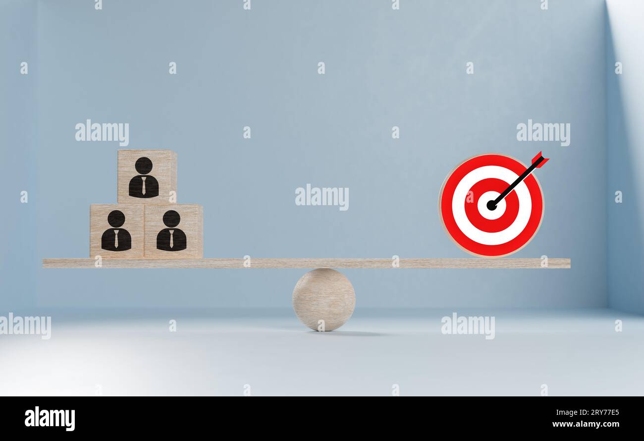 hiring employees to join the team to achieve the set goal. teamwork to ...