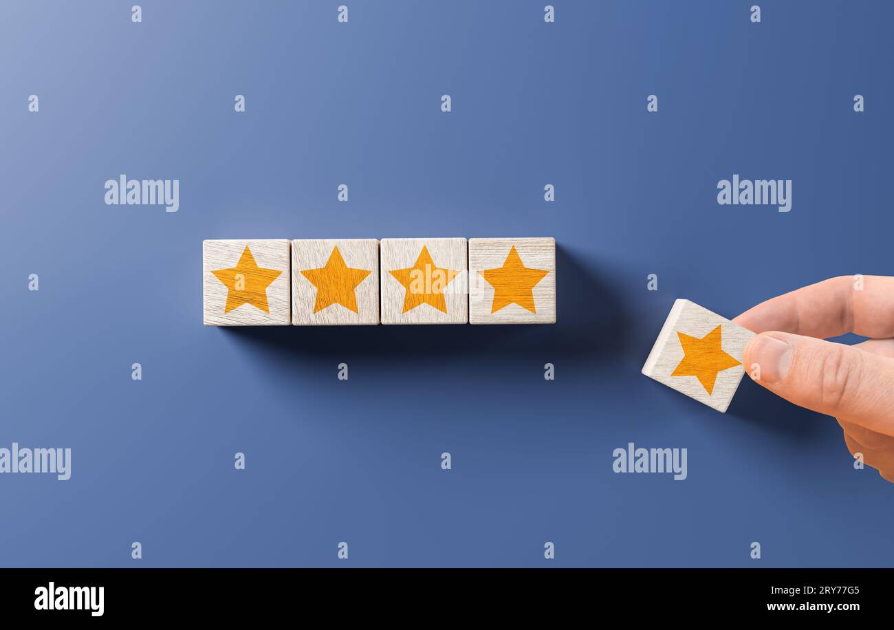 Improve rating, increase ranking, improve customer satisfaction concept ...