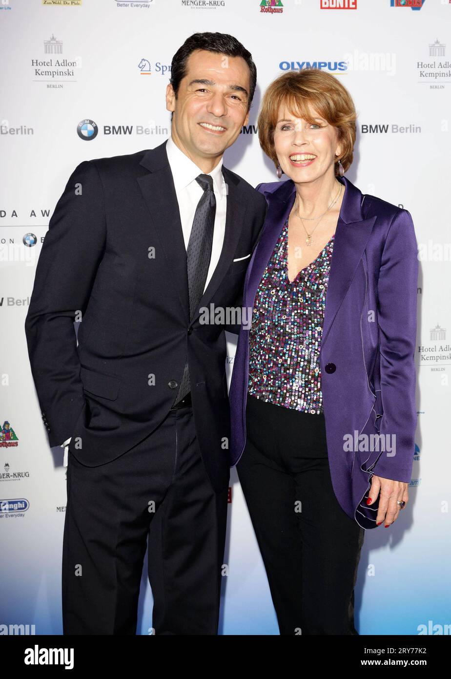 Erol Sander Christa Mahr - Felix Burda Award - Hotel Adlon - Berlin ...