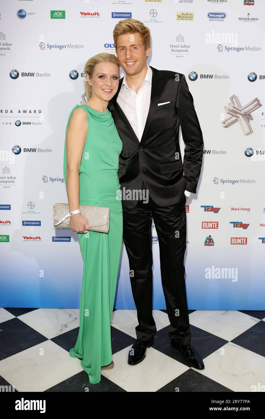 Maxi Arland mit Ehefrau Andrea - Felix Burda Award - Hotel Adlon ...