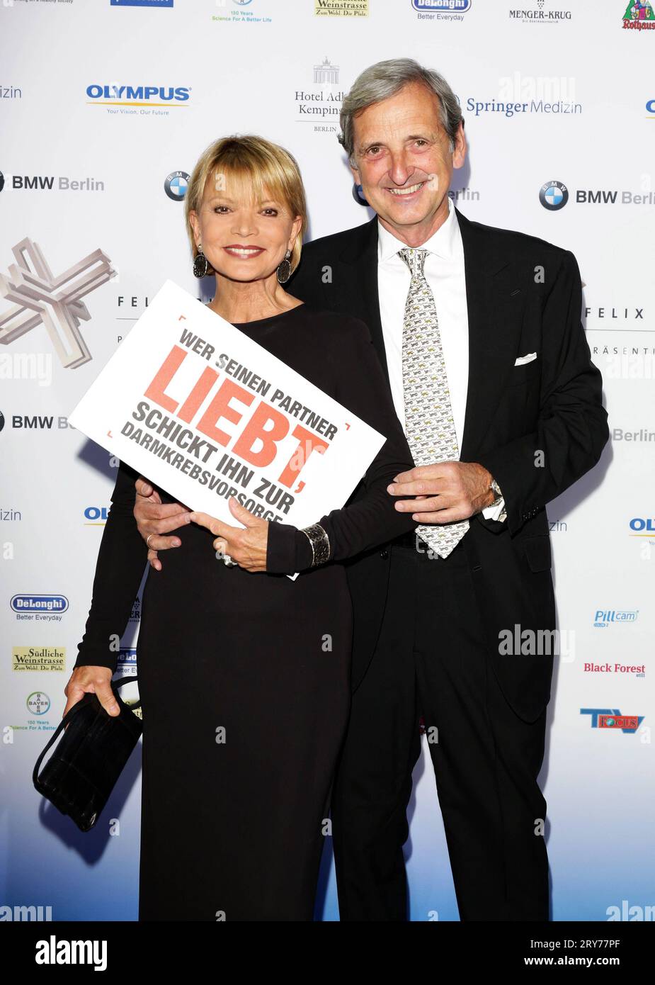 Uschi Glas Ehemann Dieter Hermann - Felix Burda Award - Hotel Adlon ...