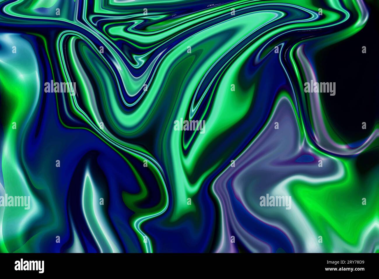 capturing essence through the fluid art green liquid marble texture in ...