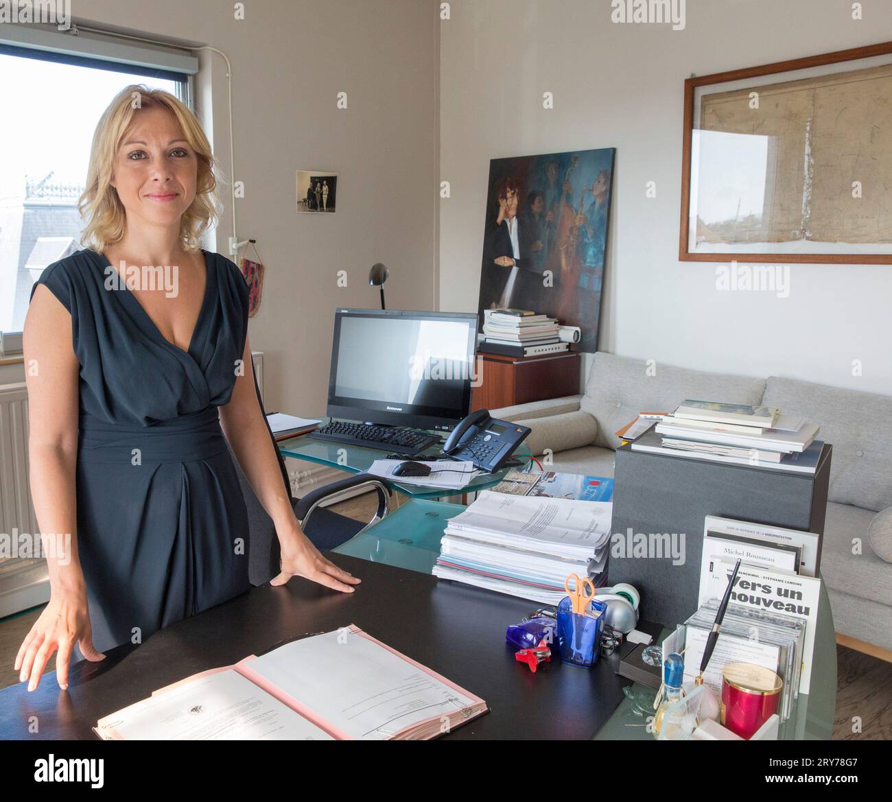 FLORENCE PORTELLI FRENCH POLITICIAN Stock Photo - Alamy