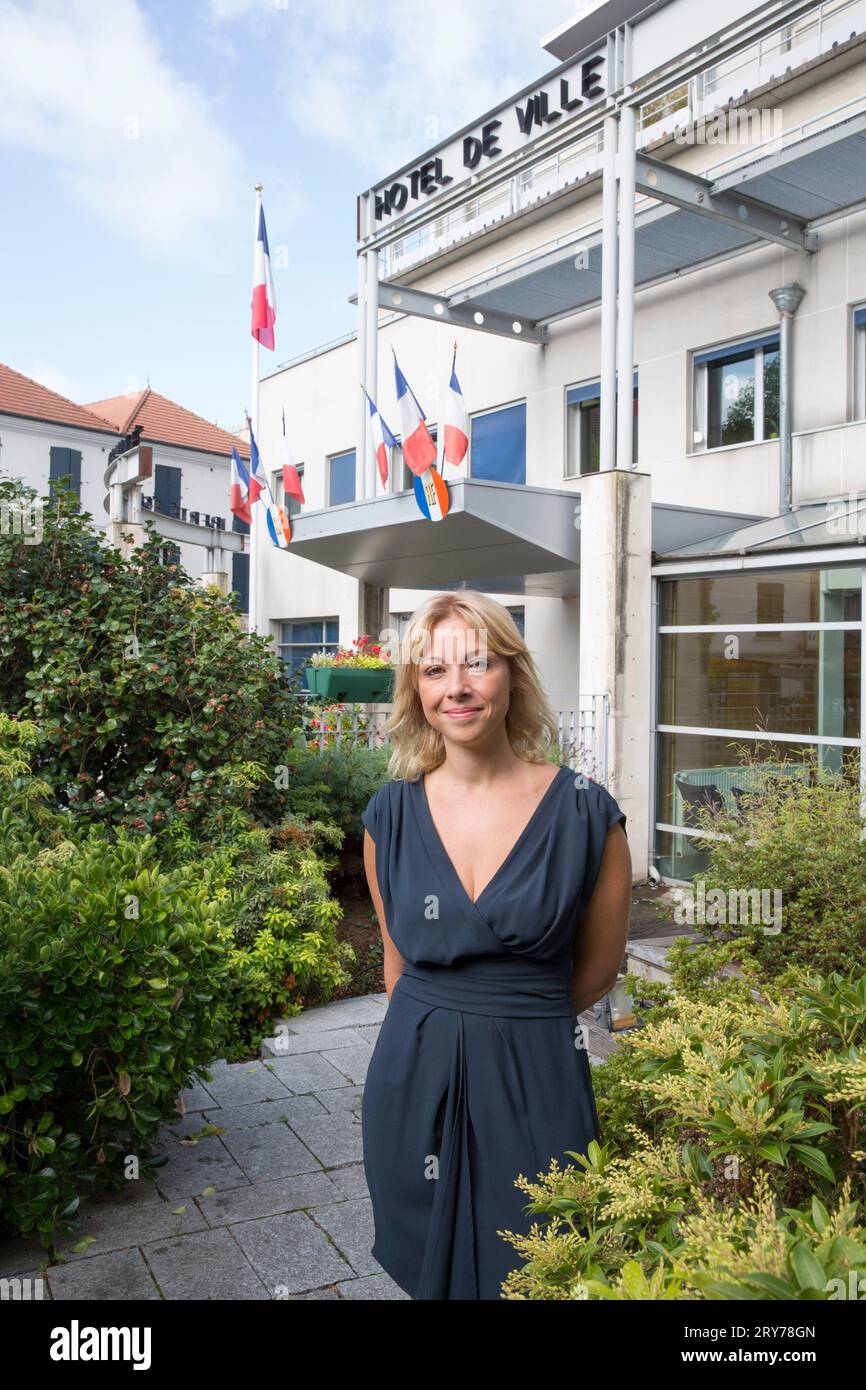 FLORENCE PORTELLI FRENCH POLITICIAN Stock Photo - Alamy