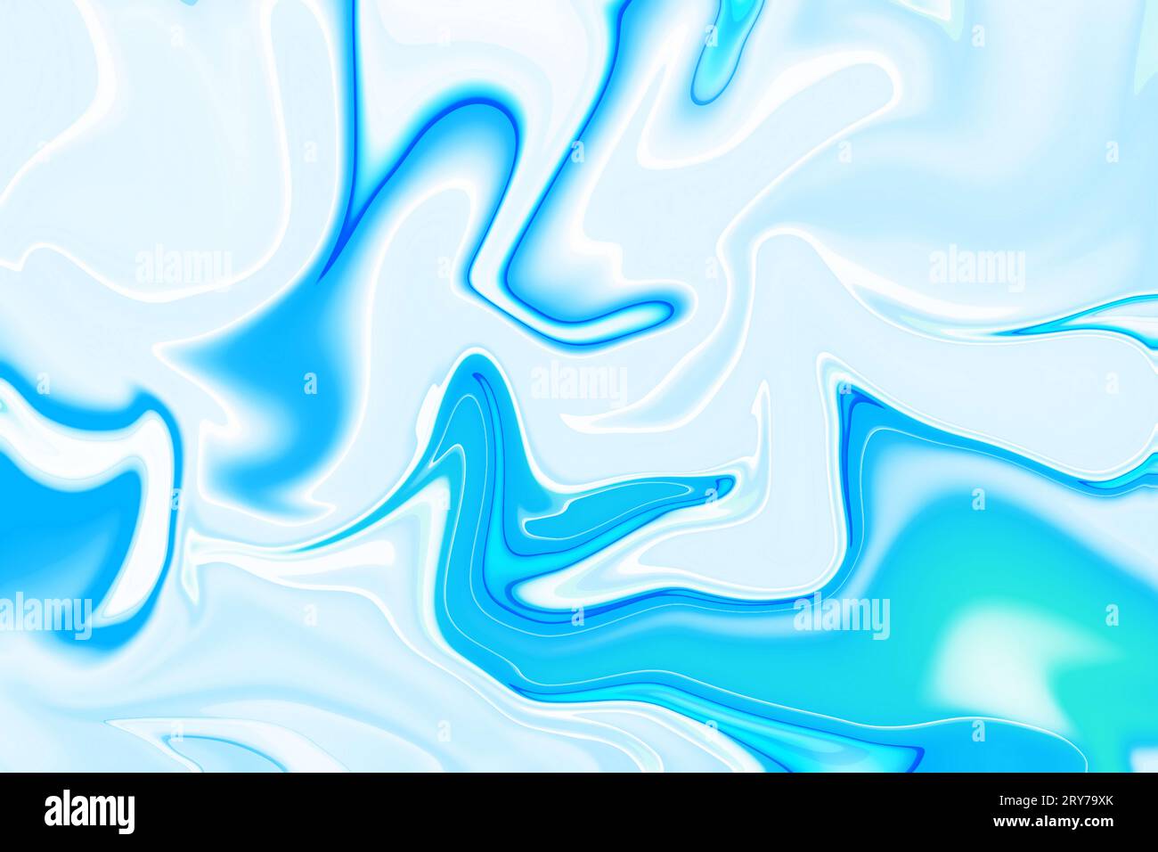 exploring the depths of abstract fluidity blue and white liquid paint ...
