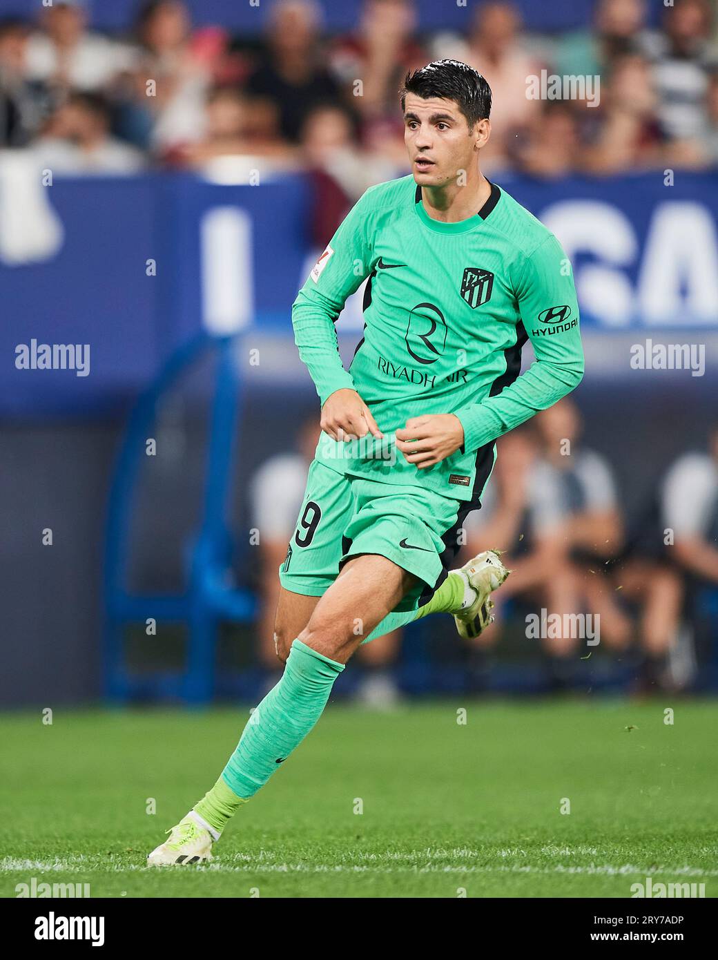 Alvaro Morata of Atletico de Madrid during the La Liga EA Sports match ...
