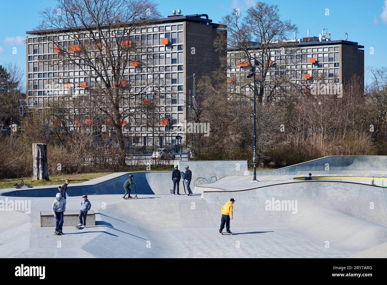 Faelledparken Skatepark (Fælledparkens Skatepark), H.C. Ørsted ...