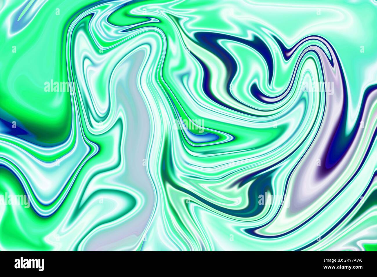 the artistry of luminous hues in abstract fantasy green liquid marble ...