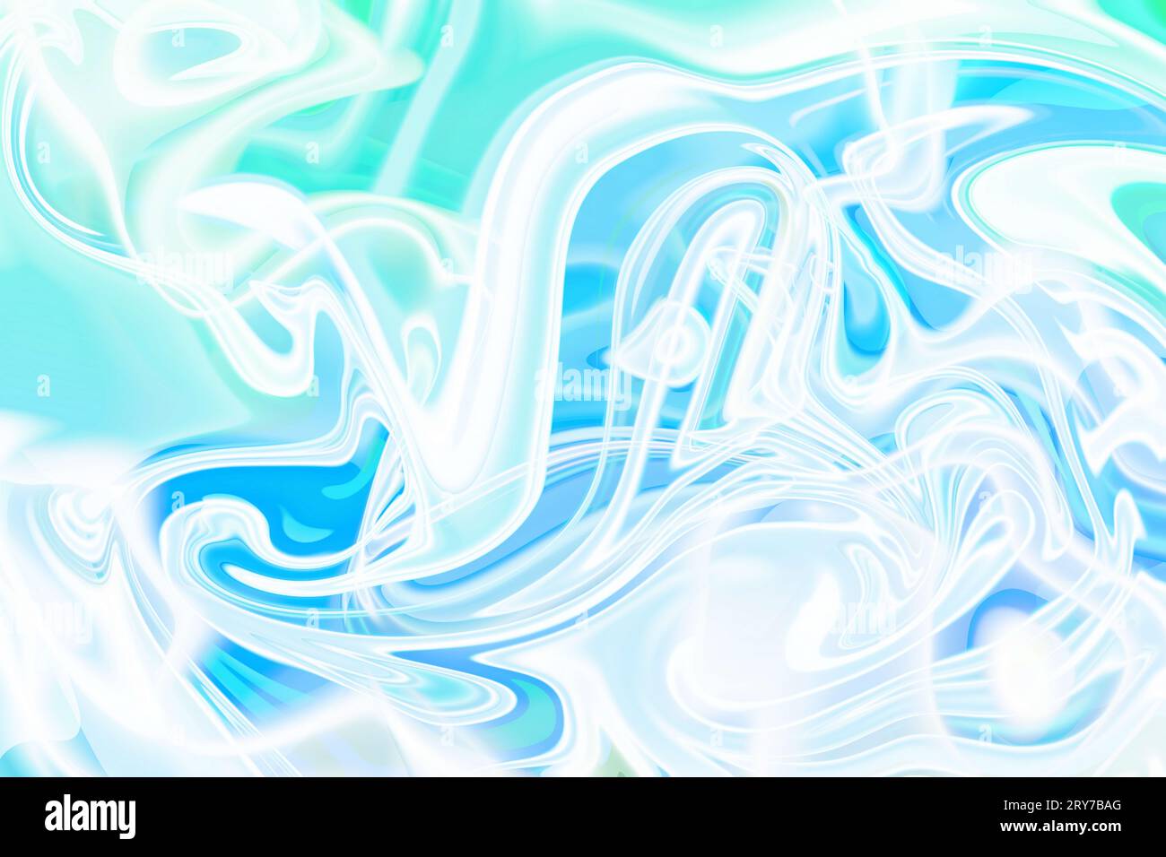 vibrant interplay of fluidity and brilliance 3d render of liquid ...