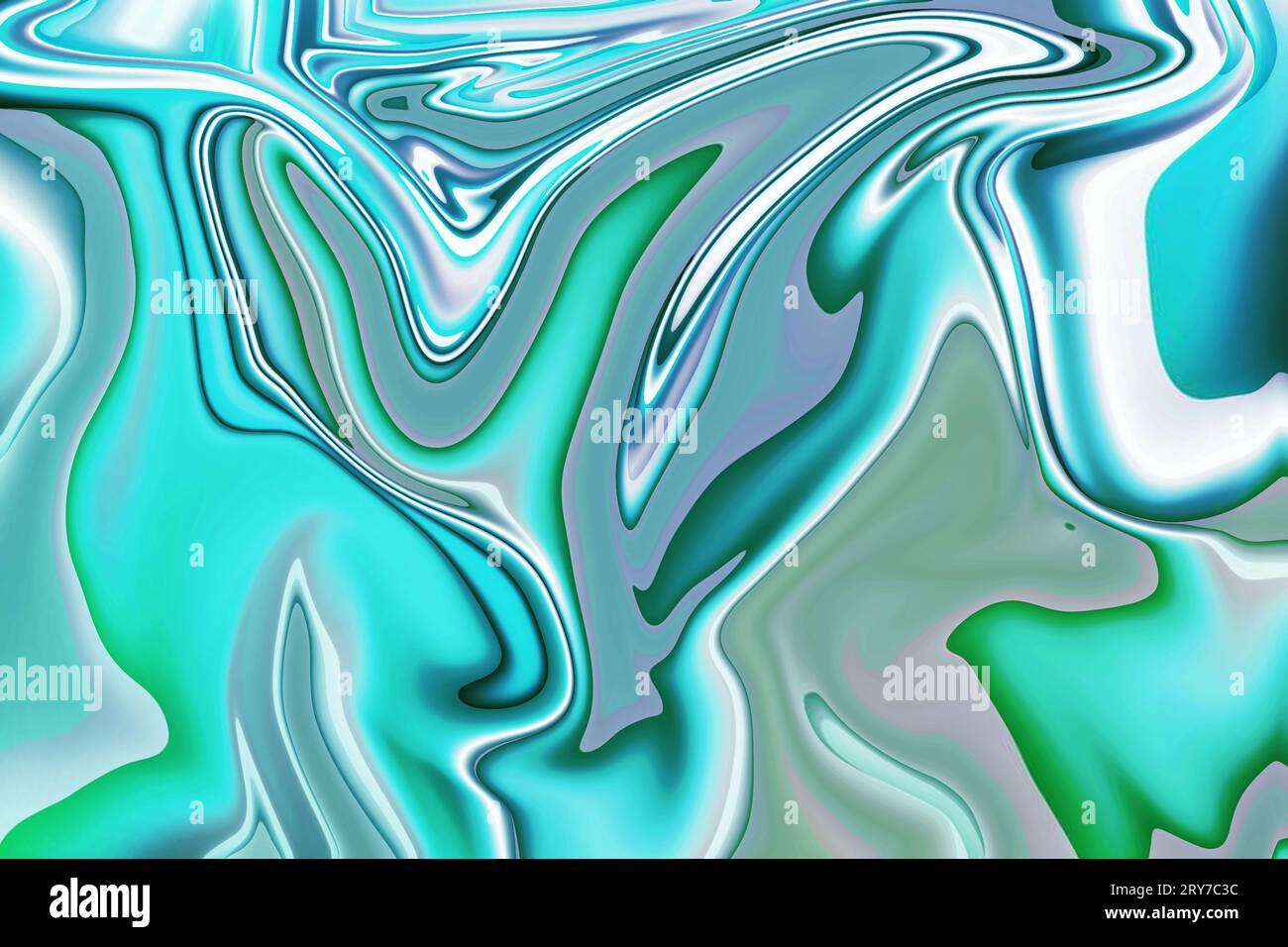 a serene exploration of vibrant waves and marbled effects on a marble ...