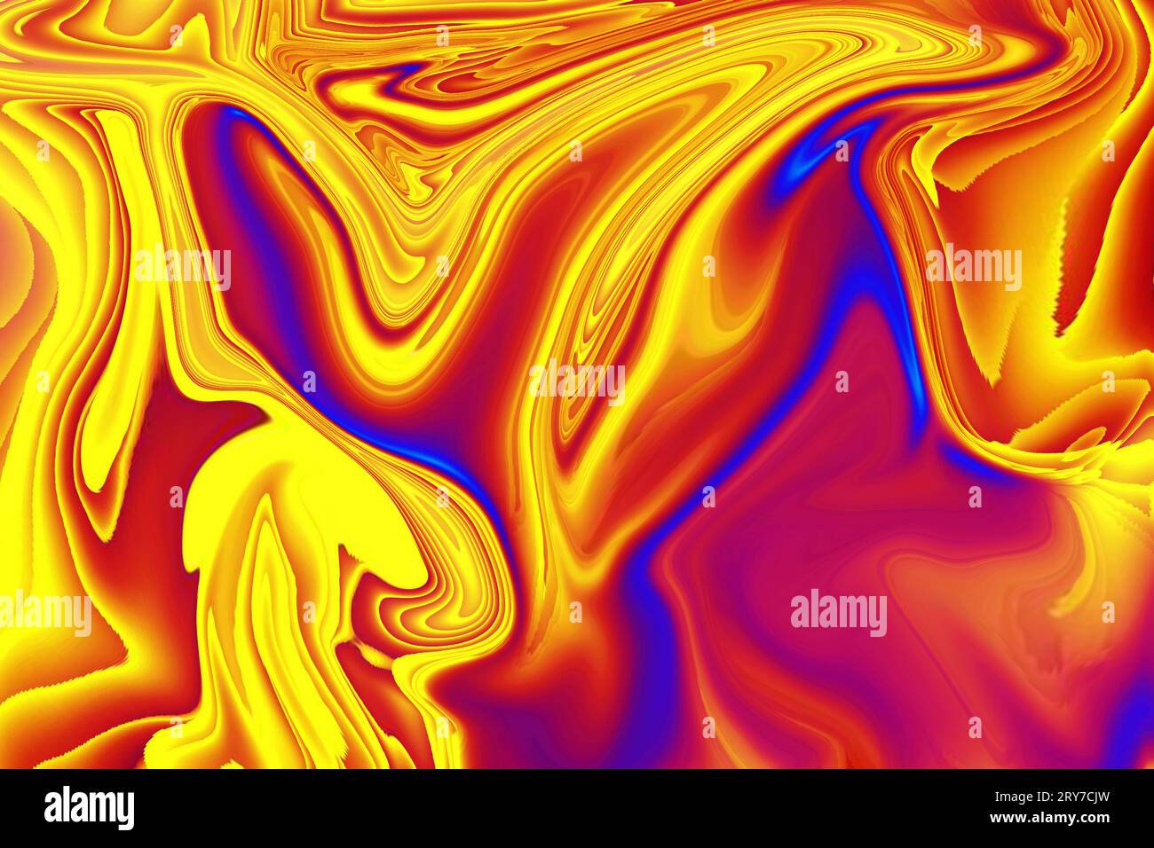 an immersive journey through the canvas of abstract multi-colored paint ...