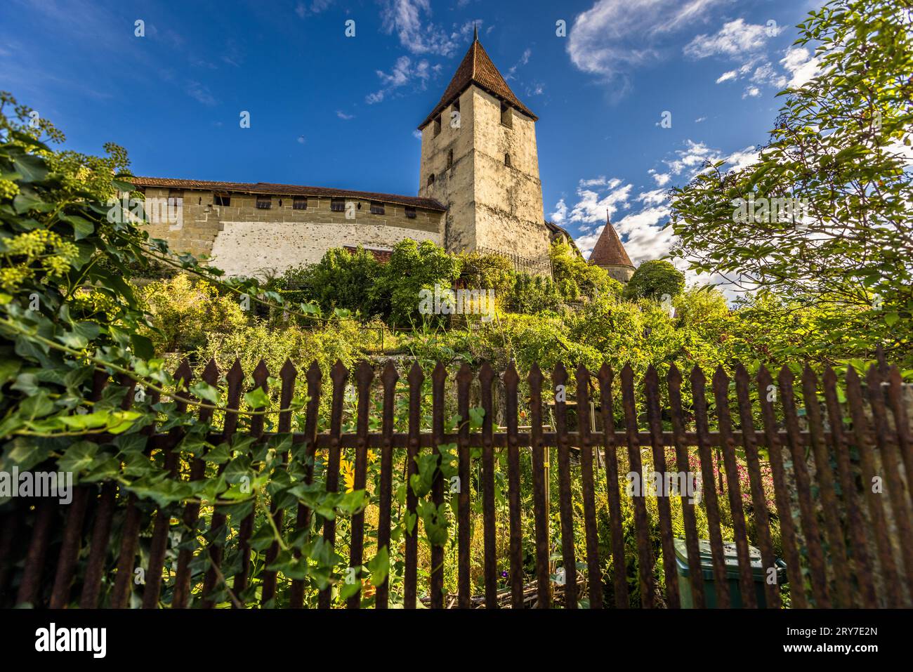 Murten palace hi-res stock photography and images - Alamy
