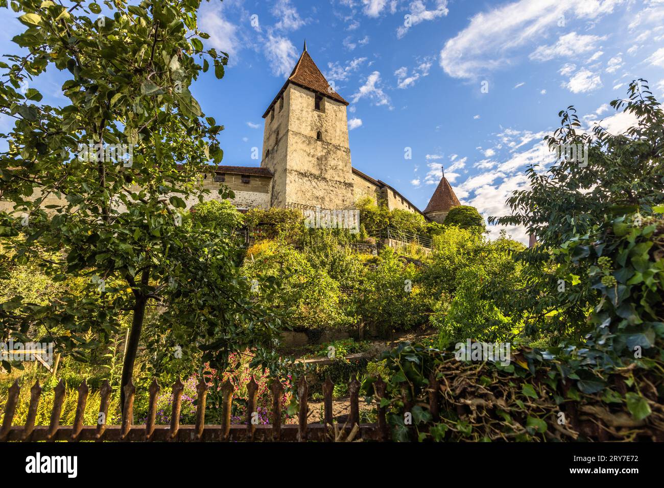 Murten palace hi-res stock photography and images - Alamy
