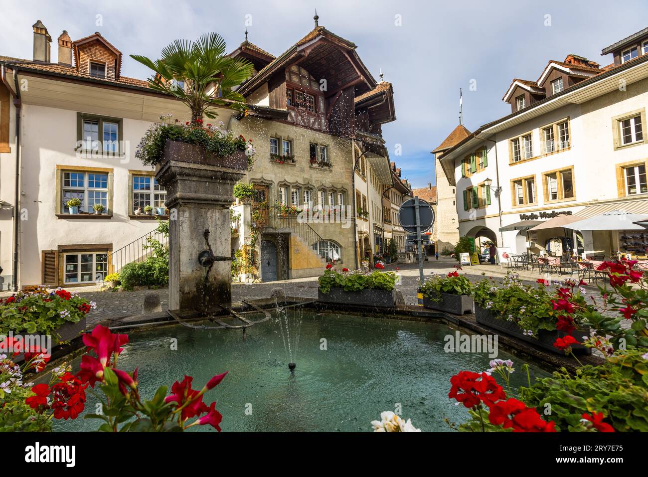 Murten palace hi-res stock photography and images - Alamy