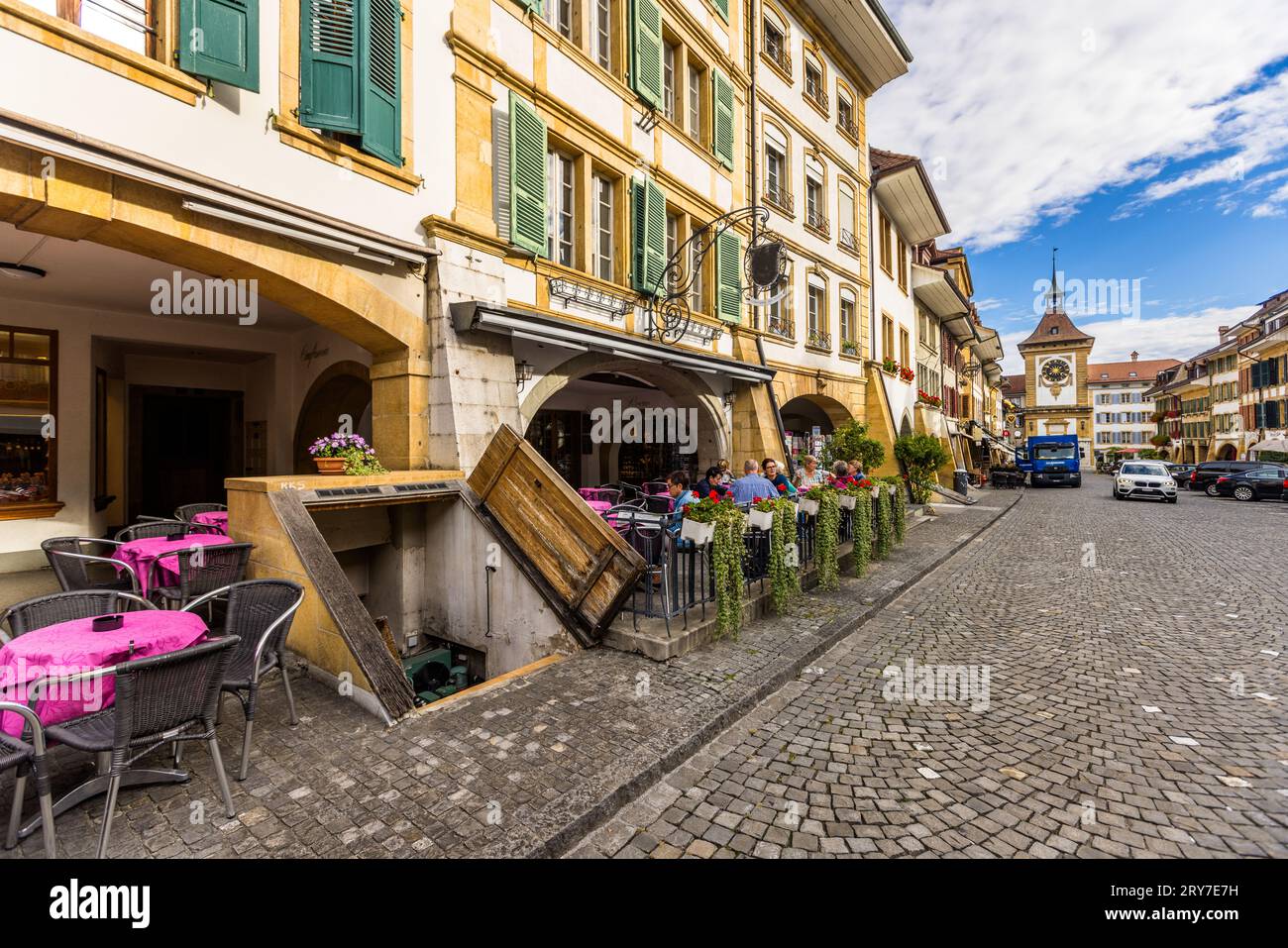 City wall murten hi-res stock photography and images - Alamy
