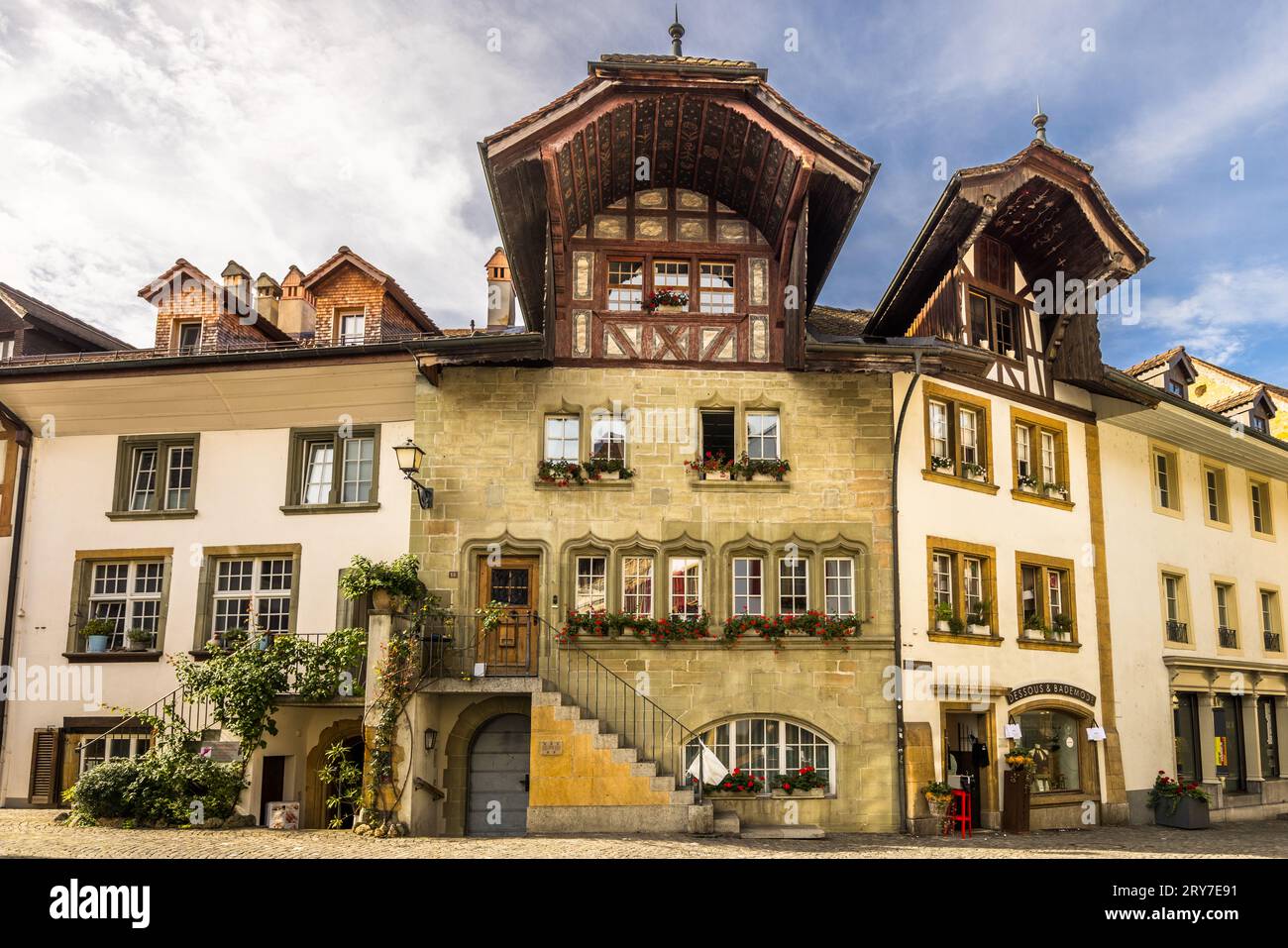 Murten palace hi-res stock photography and images - Alamy