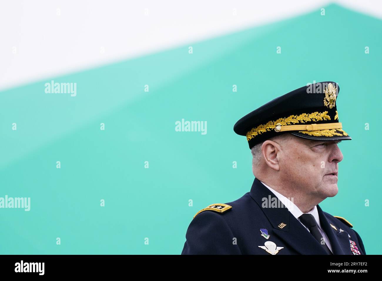 Arlington, USA. 29th Sep, 2023. General Mark A. Milley speaks during a ...