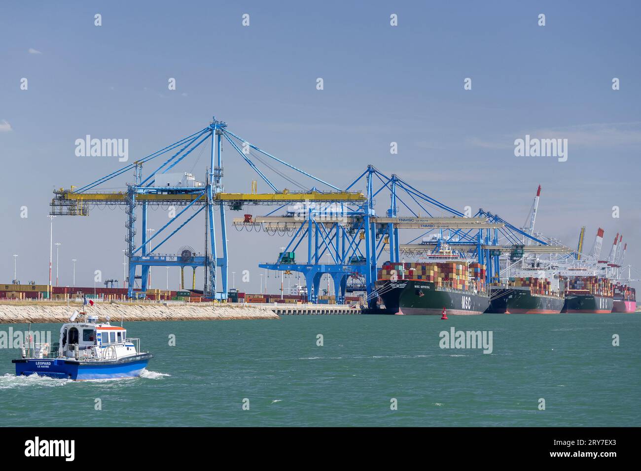 Havre harbor hi-res stock photography and images - Alamy