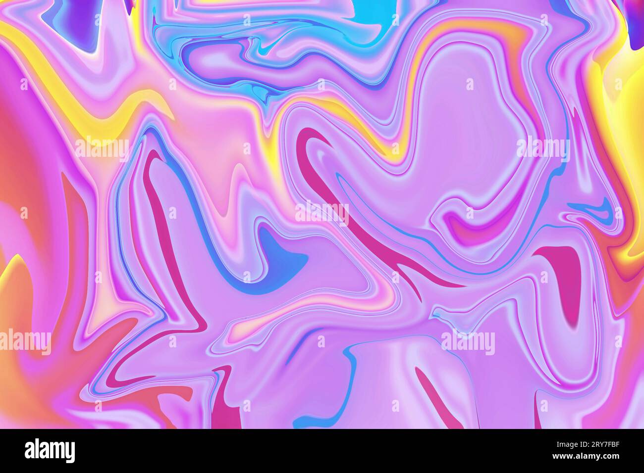 dynamic interplay of colors, fluidity, and artistic forms in ...