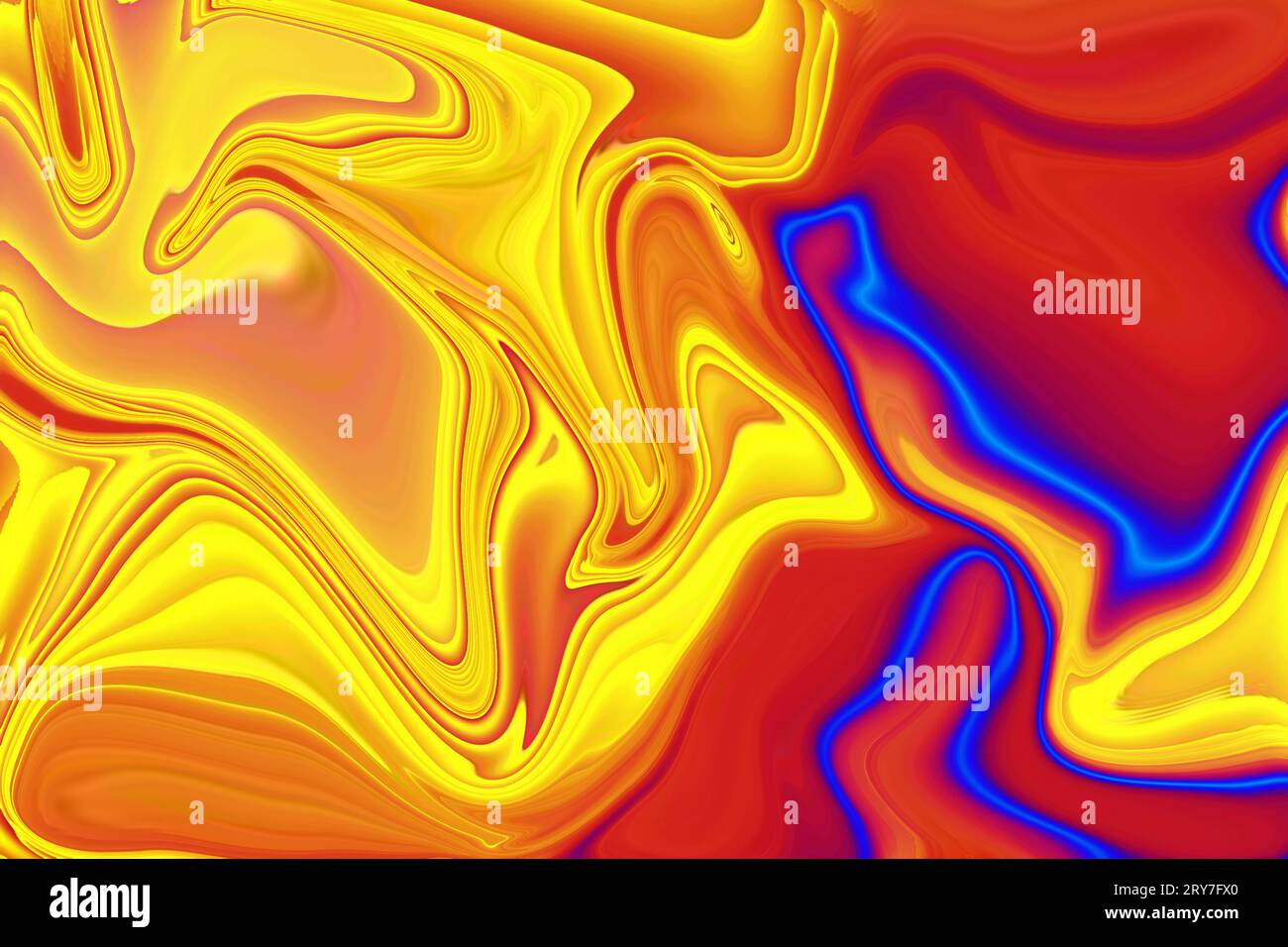 exploring the cosmos of hues and artistic patterns in an abstract multi ...