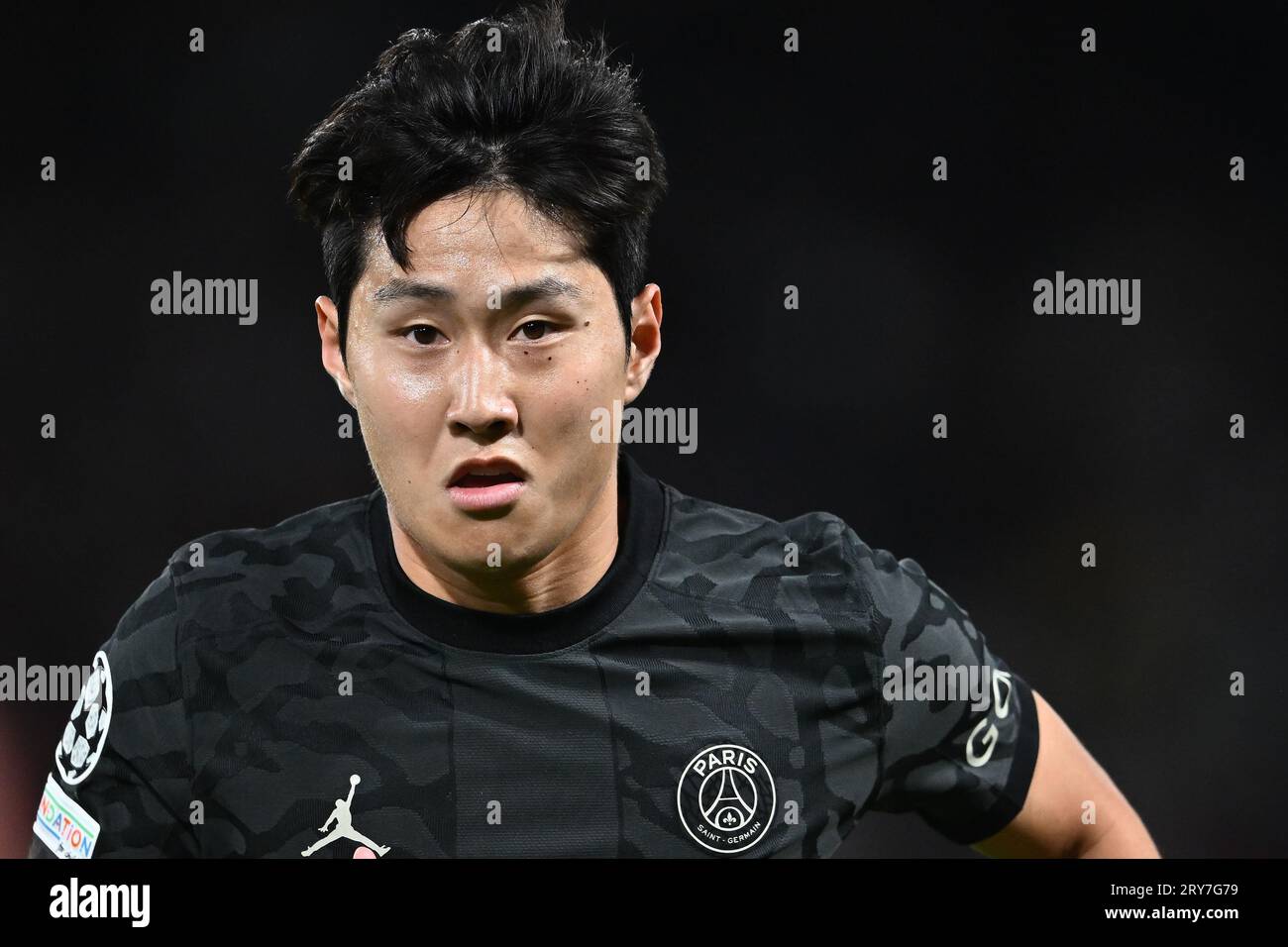 PARIS, FRANCE - SEPTEMBER 19: Lee Kang-in during the UEFA Champions ...