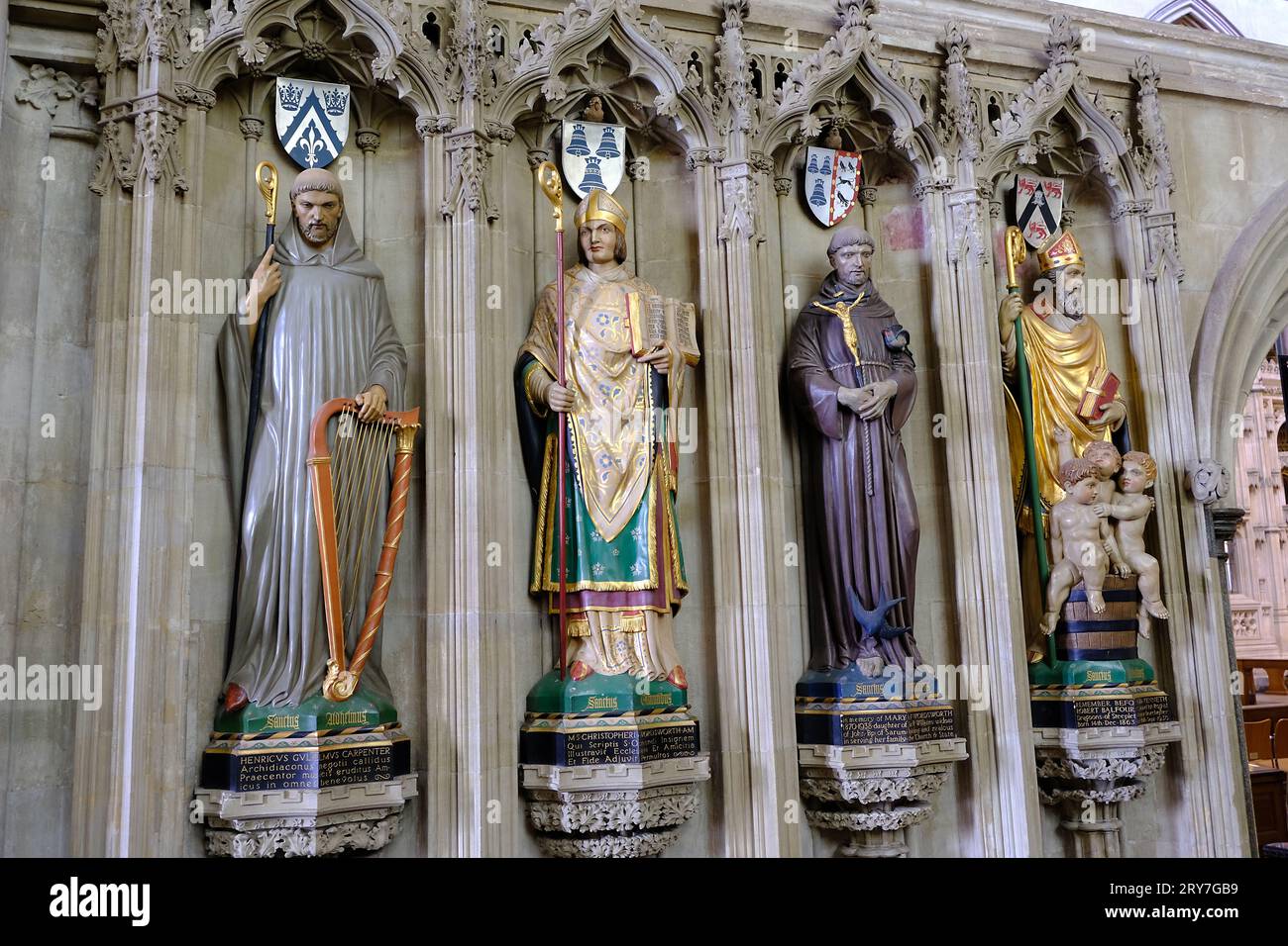 Saint with armorial hi-res stock photography and images - Alamy