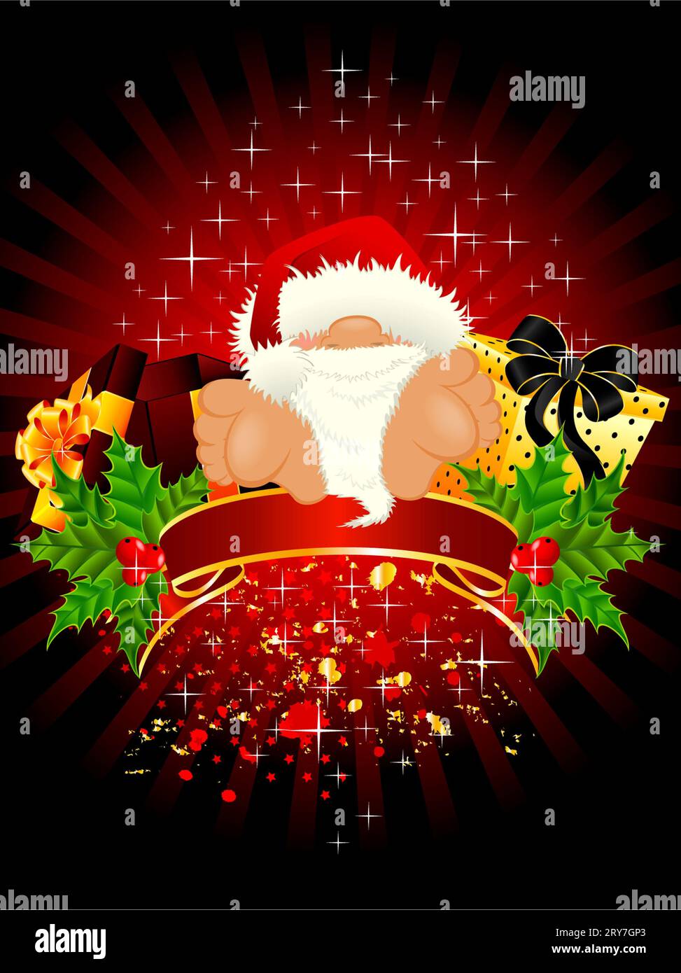 Nice santa design hi-res stock photography and images - Alamy