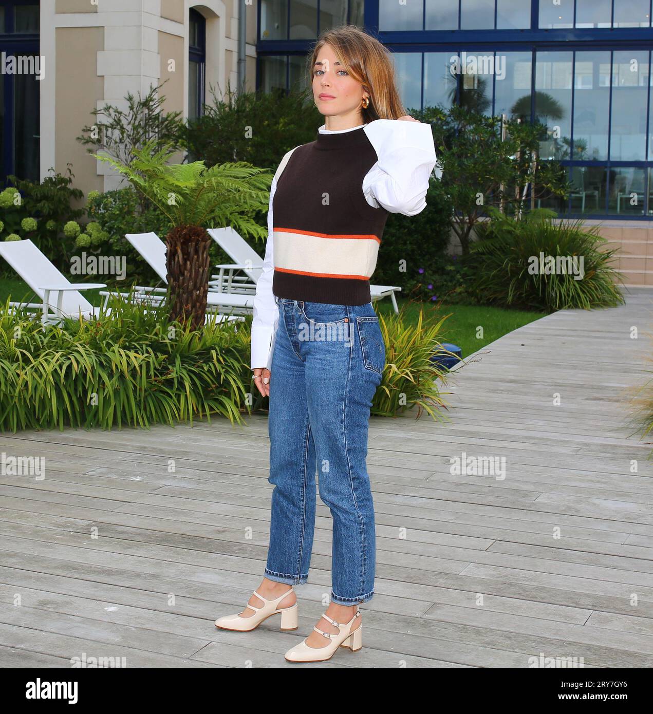 September 29, 2023, Dinard, Bretagne, France: ALICE ISAAZ during the ...