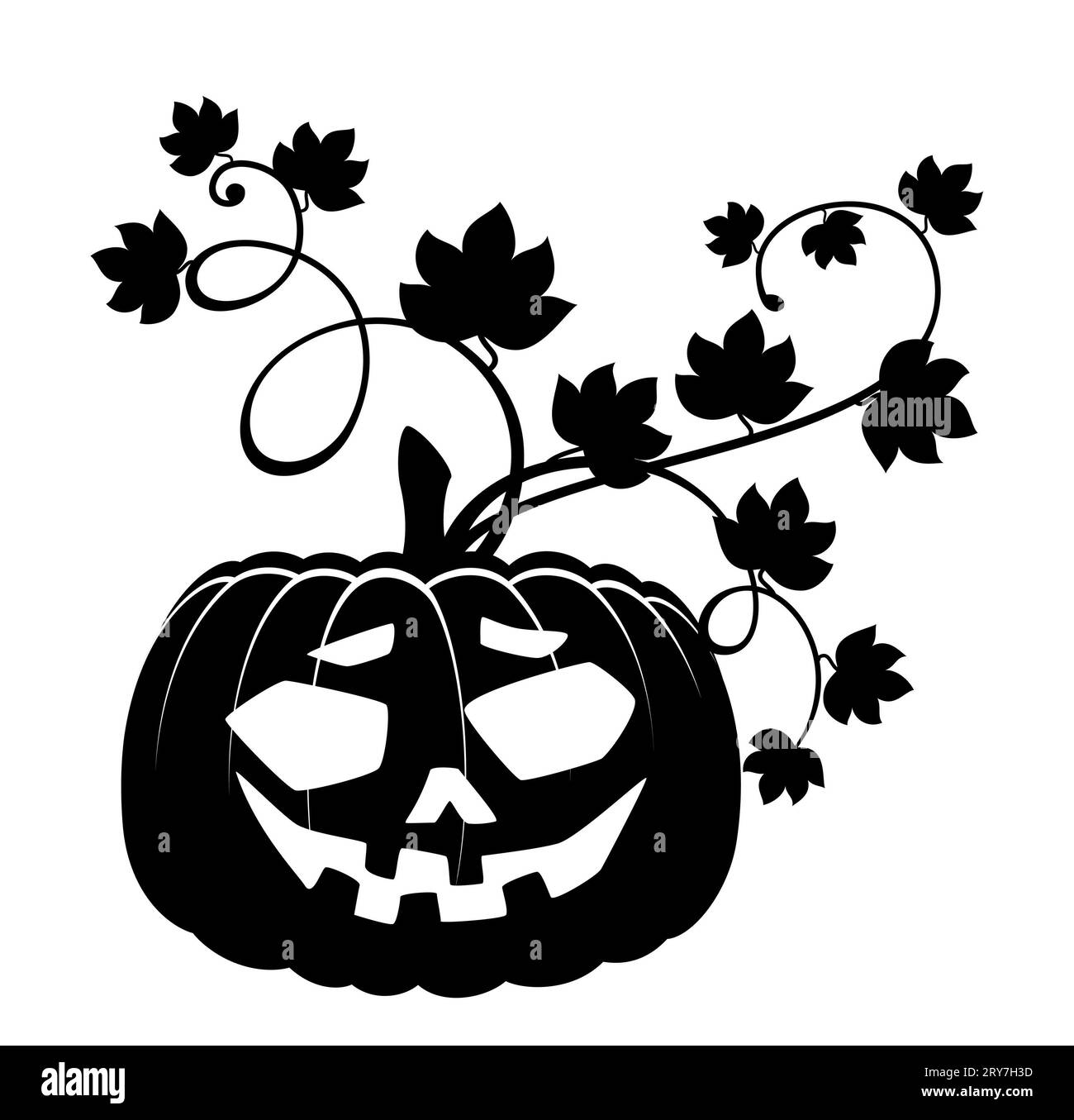 Carved face of pumpkin Stock Photo - Alamy