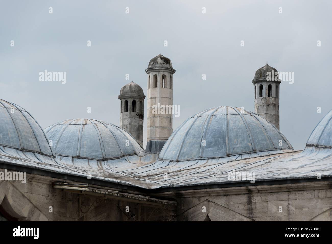 domes of the sokollu mosque, turkey Stock Photo - Alamy