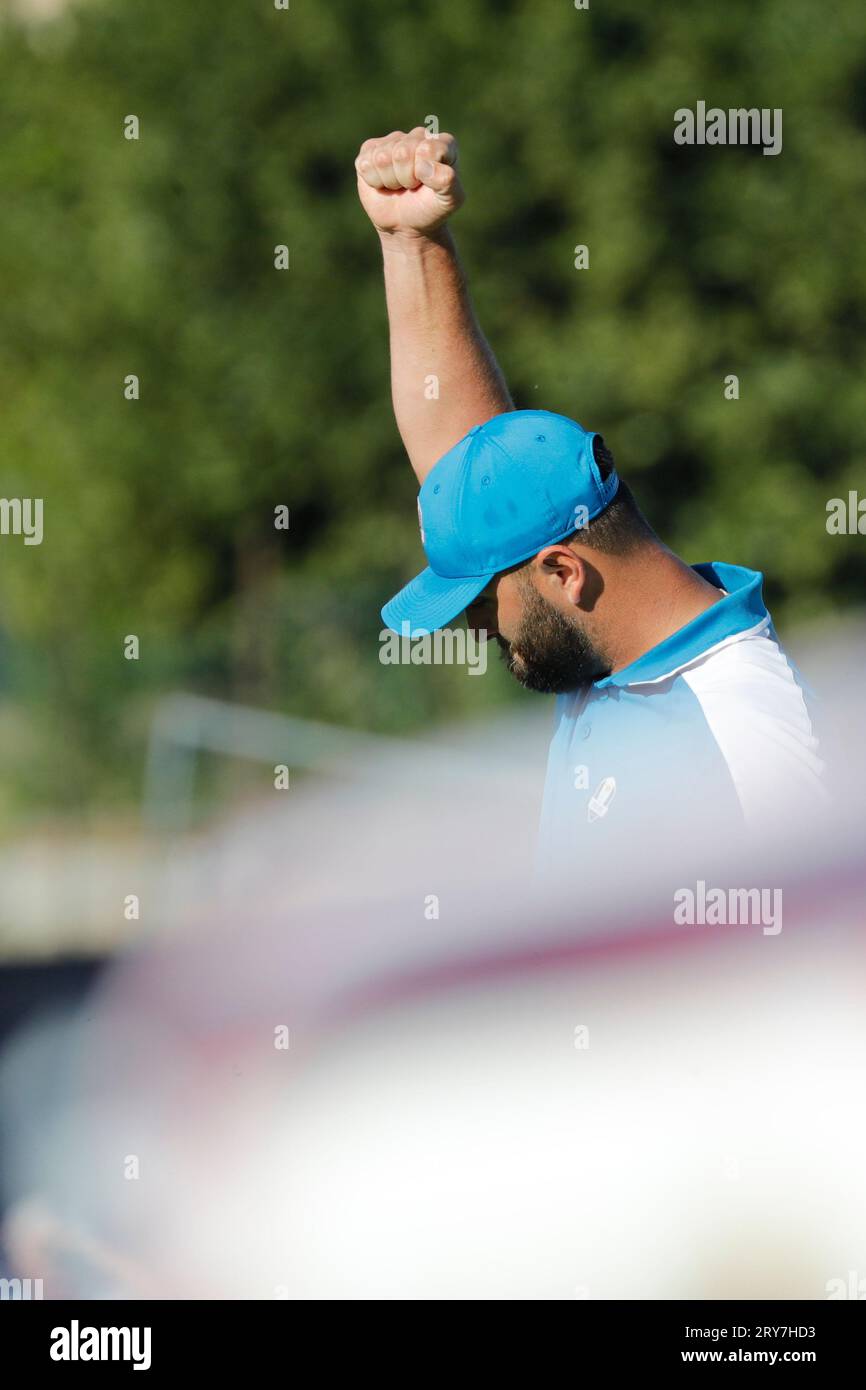 Guidonia Montecelio, Rome, Italy. 29th Sep, 2023. Jon Rahm during the ...