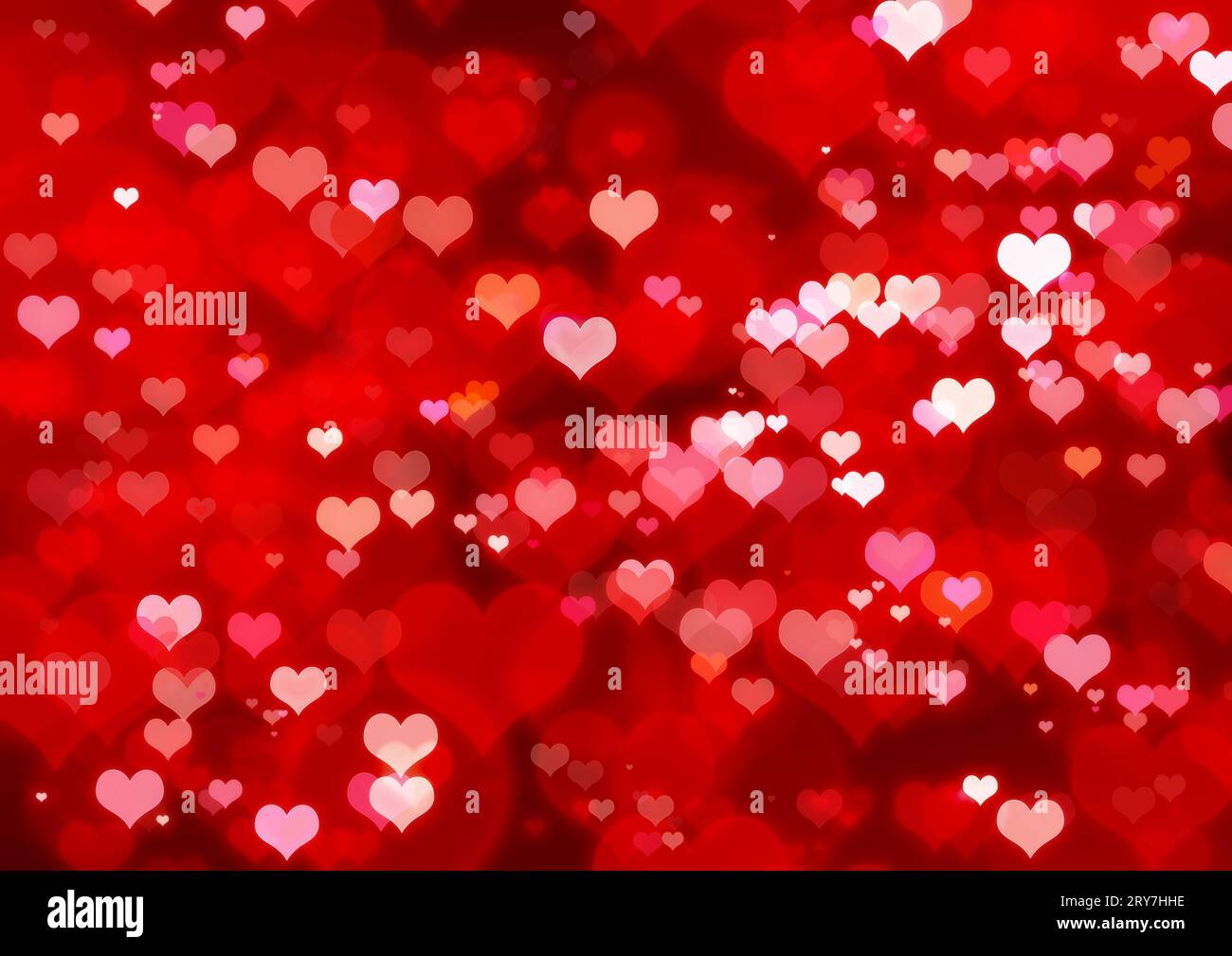 Abstract red background for Valentine's day Stock Photo - Alamy