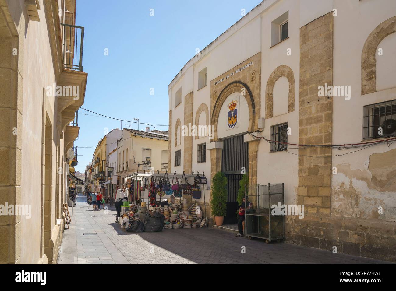 Covered market puerto de santa maria hi-res stock photography and ...