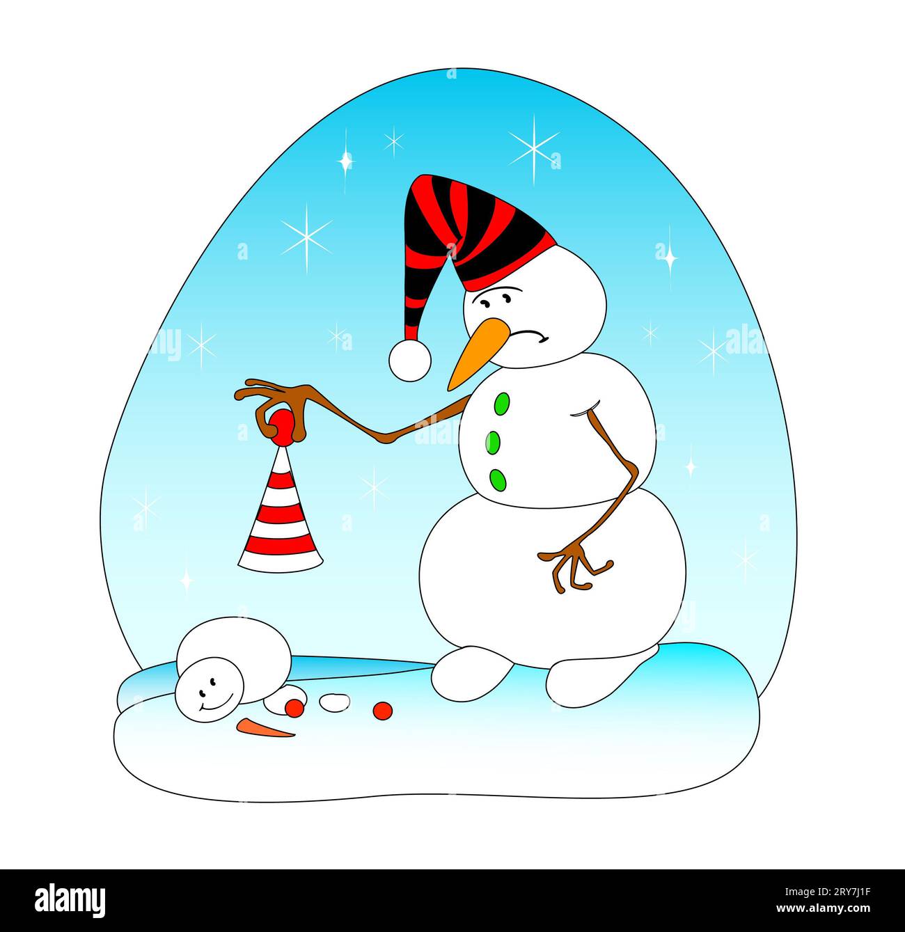 Comical cow illustration hi-res stock photography and images - Alamy