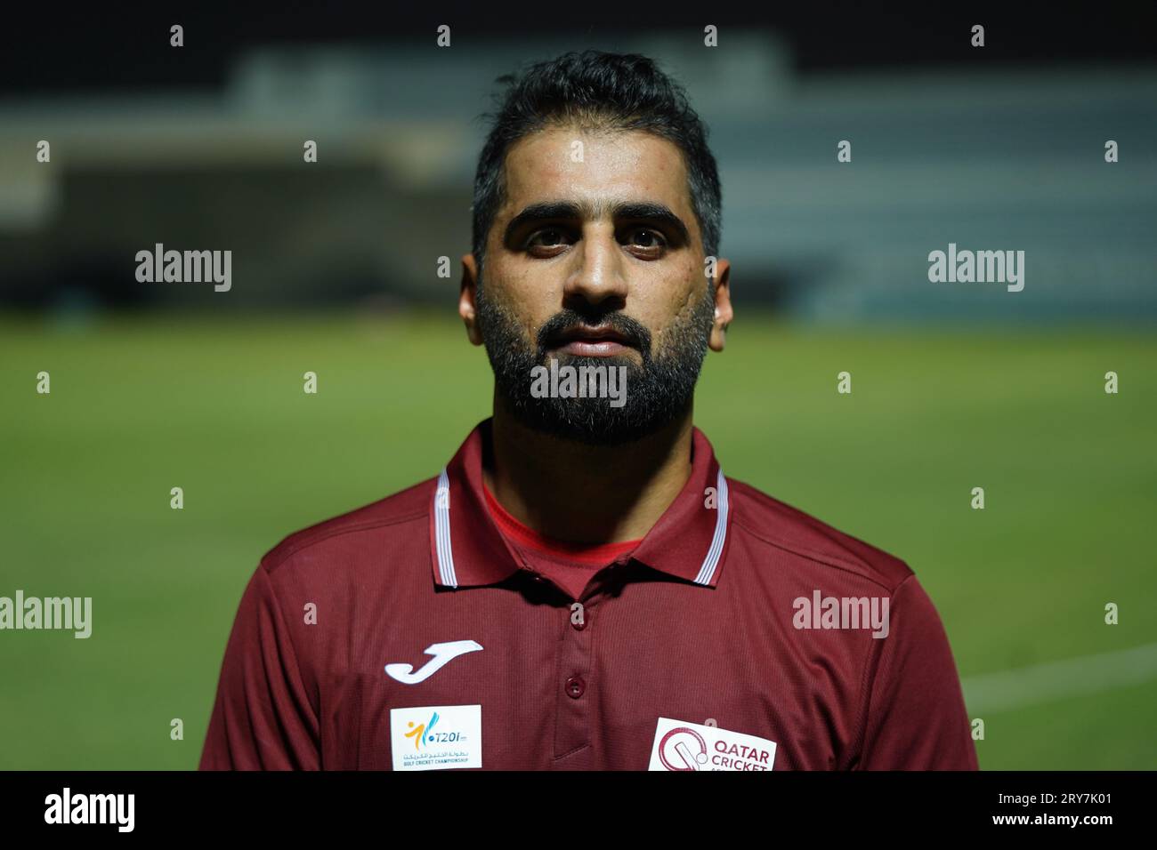 Members of Qatar cricket team Stock Photo - Alamy