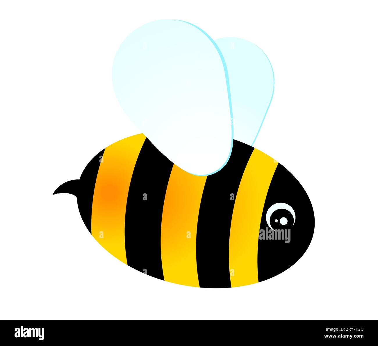 Bee clip art hi-res stock photography and images - Alamy