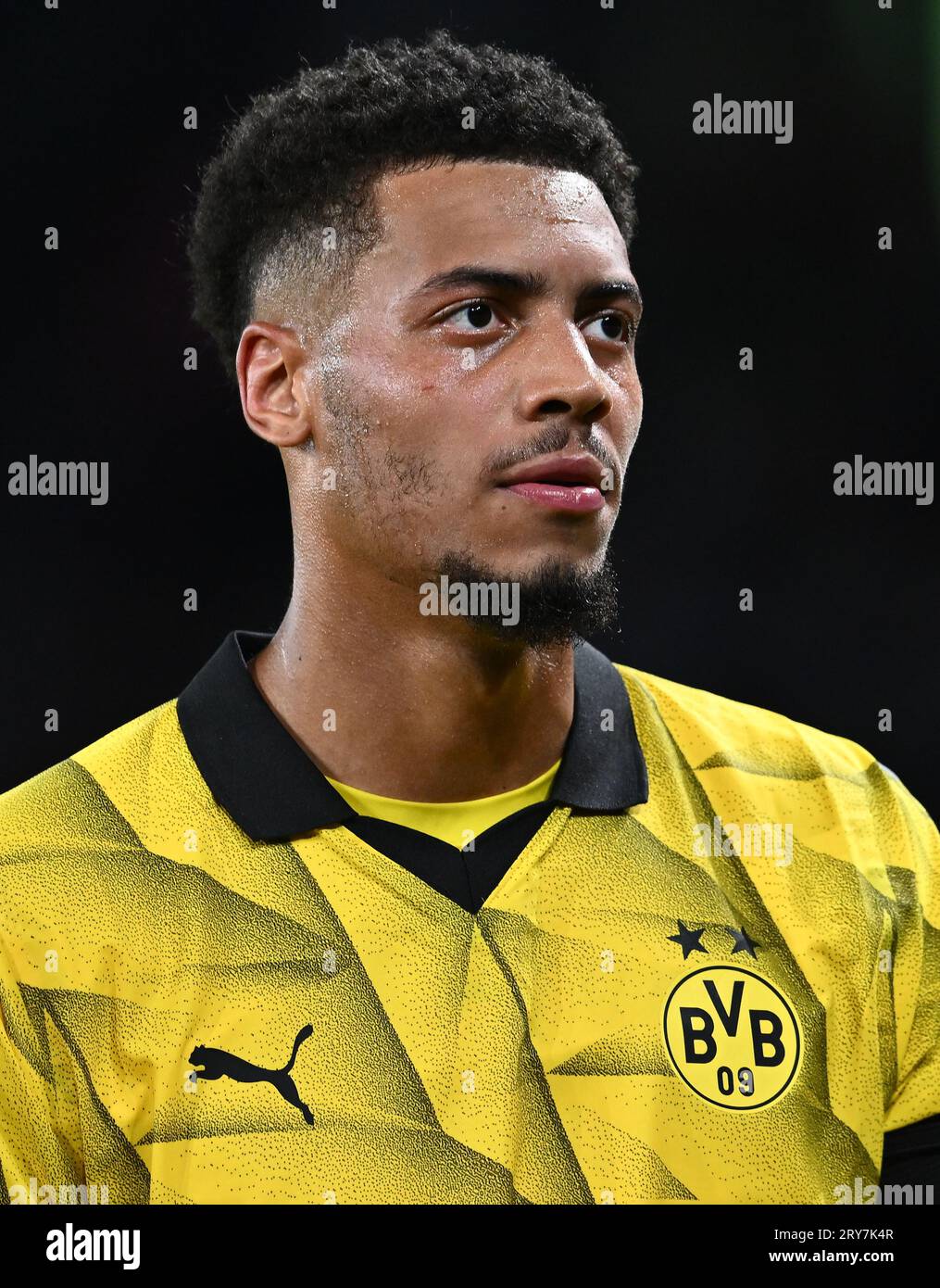 PARIS, FRANCE - SEPTEMBER 19: headshot Felix Nmecha of Borussia ...