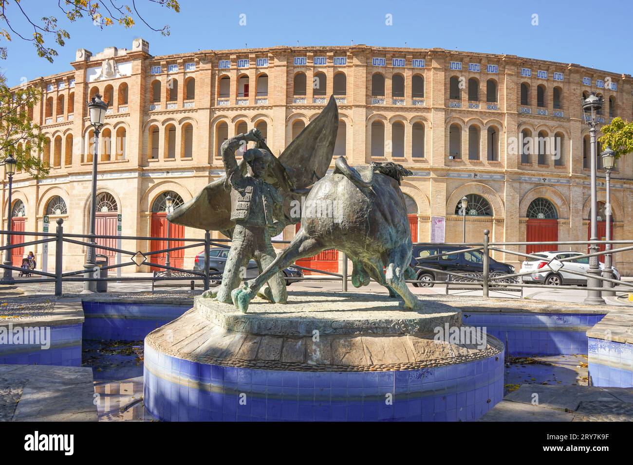 The Bullring of El Puerto de Santa María, Cadiz Province, Spain Stock ...