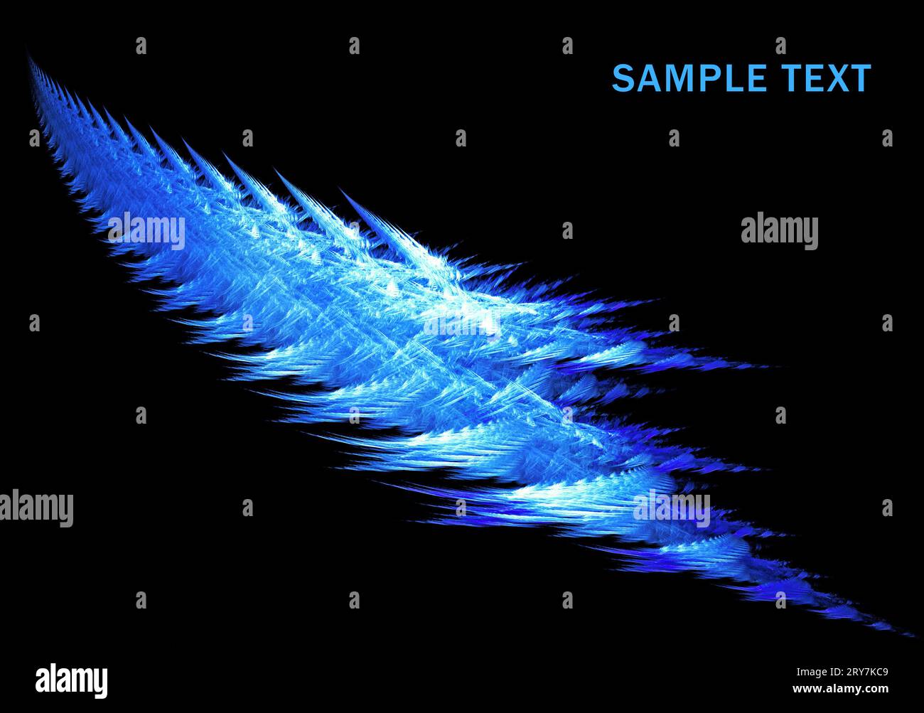 Fractal icy pattern hi-res stock photography and images - Alamy