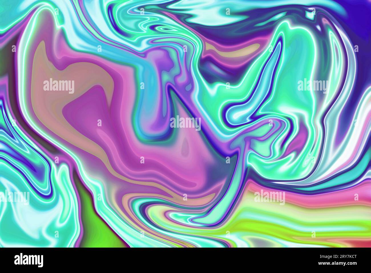 unveiling the dance of colors in vibrant neon waves and marbled effects ...