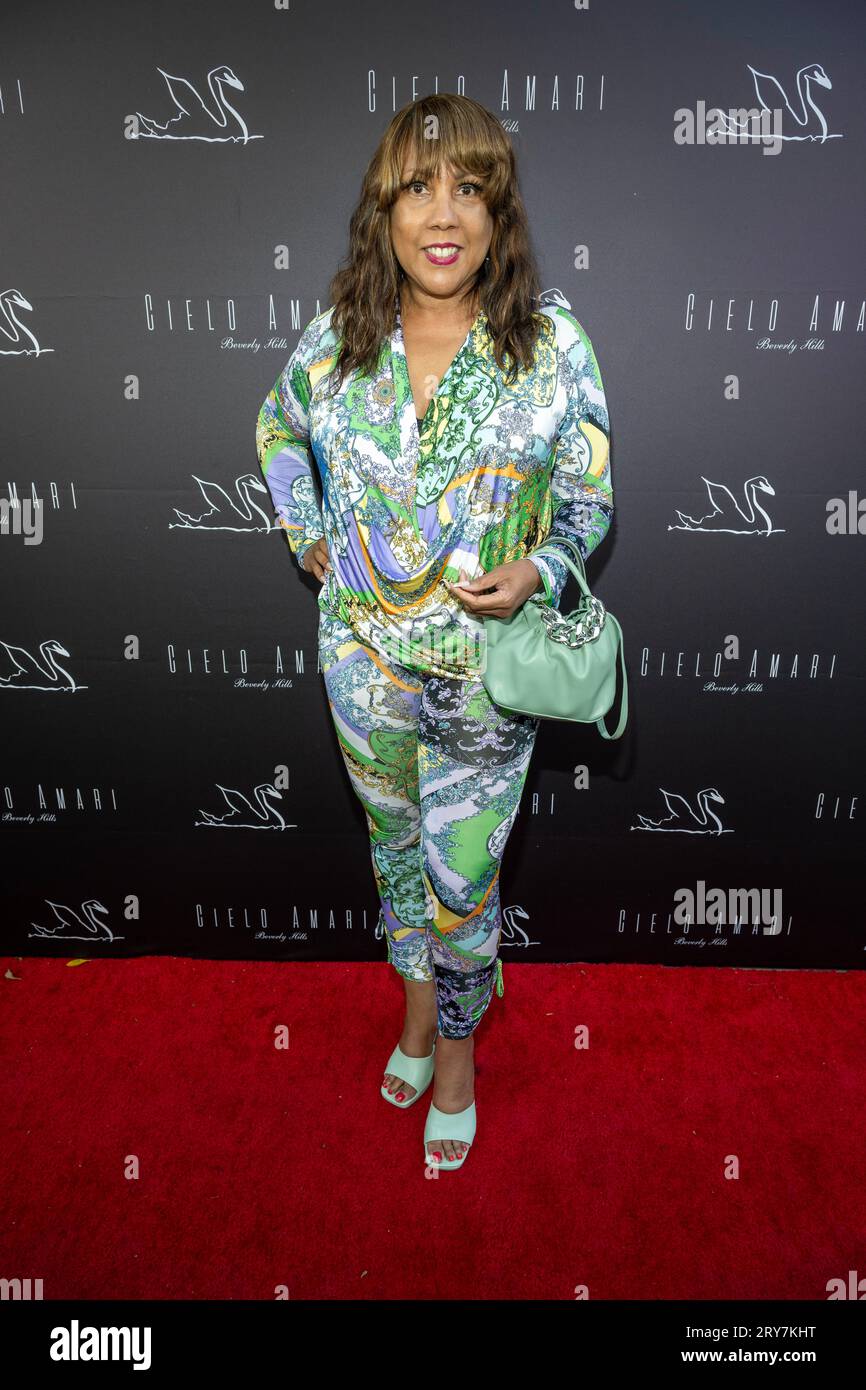 Los Angeles, USA. 28th Sep, 2023. Film Producer Marie Y. Lemelle ...