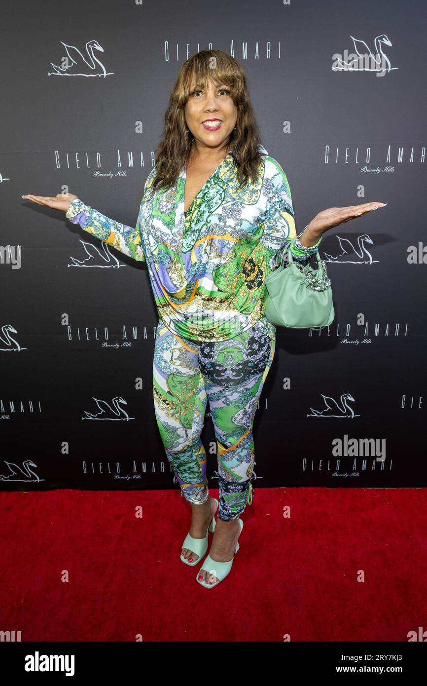 Los Angeles, USA. 28th Sep, 2023. Film Producer Marie Y. Lemelle ...