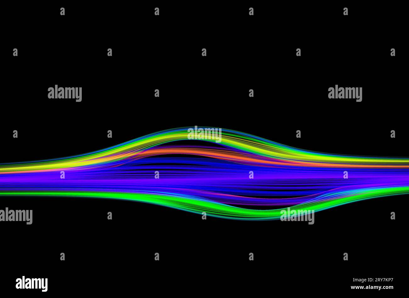 Modern green background fine line hi-res stock photography and images ...